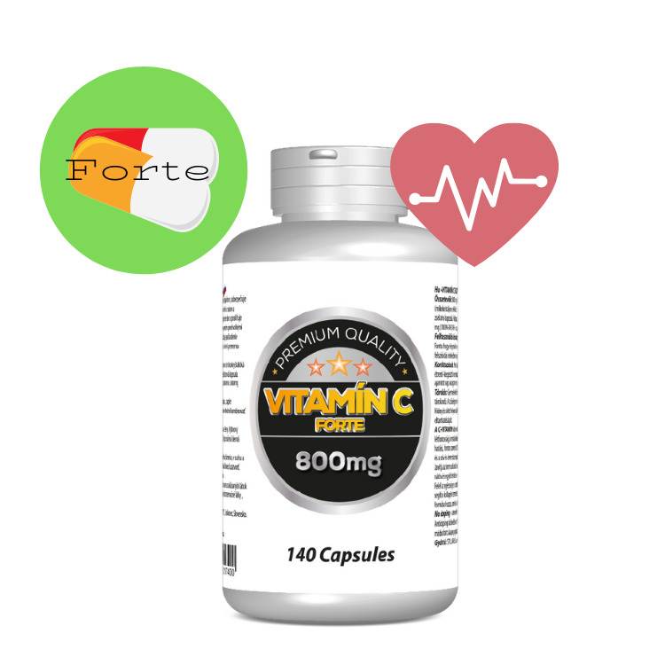 VITAMIN C FORTE 140 CAPS | StillMass-Nutrition.SK